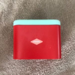 Fossil | Accessories | Fossil Women Automatic Watch Cherry Silicone ...